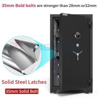 China Yingbo Large Fireproof Safe 2 Hours Fireproof Best Fireproof Safe For Cash Jewelry for sale