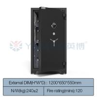 China Yingbo Large Fireproof Safe 2 Hours Fireproof Best Fireproof Safe For Cash Jewelry for sale