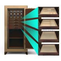 China Fireproof Jewelry Safe Secure Jewelry Storage Jewelry Safe Box Watch Winder Customize Interior for sale