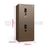 China Double Compartment Jewelry Safe with Biometric Fingerprint Lock Anti-Pry Security for Home, Hotel & Bedroom for sale