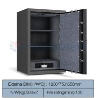 China Fireproof Home Safe Fireproof Rating 30-120mins Fire Resistant Safe Box Best Fireproof Safe For Cash for sale
