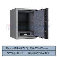 China Mechanical Lock Fireproof Storage Box Small Safe Box Fireproof Best Fire Proof Safes For Home for sale