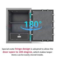 China Mechanical Lock Fireproof Storage Box Small Safe Box Fireproof Best Fire Proof Safes For Home for sale