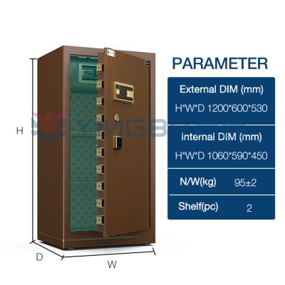 China Biometric Safe Home Safe Box Under Desk Safe Home Safe With Key for sale