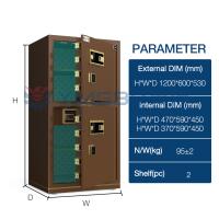 China Furniture Concealed Design Home Safe Box Biometric Fingerprint Access Heavy Duty Steel Safe for sale