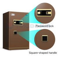 China Business Security Safe Box with Biometric Fingerprint Lock Large Capacity Steel Safe for Office Cash & Document Storage for sale