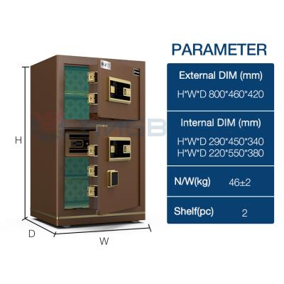 China Home Security Safe Box for Cash Jewelry Passports & Documents for sale