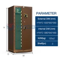 China Durable Finish Security Home Safe Box OEM And ODM Brand Customization Dual Power Home Safe for sale