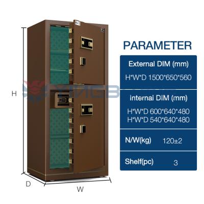 China Digital Lock Office Safe Home Safe Box Multi User Electronic Lock Safe Document Safe Box Office for sale