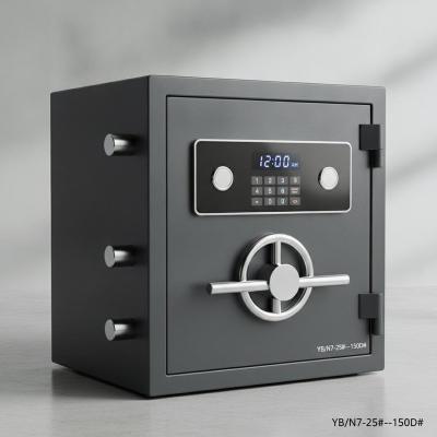 China Intelligent Dual Alarm Solid Bolts Office Safe Box YB/N7-25#---150D# for sale