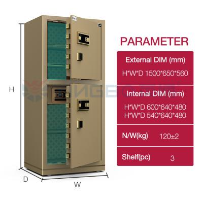 China Hidden Safe Box Office Safe Box Electronic Digital Safe Hotel Safety Deposit Box for sale