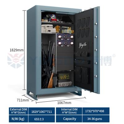 China Gun And Document Safe Gun Safe Box  Smart Safe Box Fireproof Safes For Sale for sale
