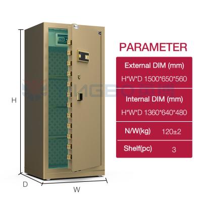 China Commercial Office Security Safe With Fingerprint Lock For Cash, Files & Valuables for sale