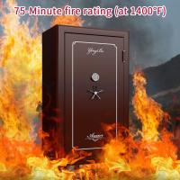 China Heavy Duty Solid Steel Gun And Document Safe Anti-Pry Security Weapen Cabinet for sale