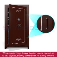 China Heavy Duty Solid Steel Gun And Document Safe Anti-Pry Security Weapen Cabinet for sale