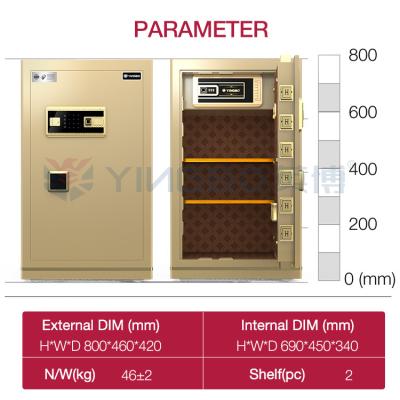China Best Home Jewelry Safe Office Safe Box Cash Locker For Office Jewelry Safe Box For Home for sale