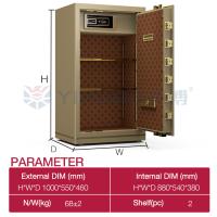 China Steel Safe  Office Safe Box Steel Safe  Home Safe With Key for sale