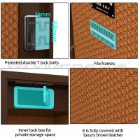 China Anti Theft Fingerprint Lock Best Home Safe Combination Lock Home Safe Large Capacity for sale