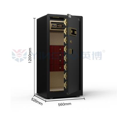 China Secure Jewelry Storage Jewelry Watch Winder Safe Hidden Safe Box Luxury Leather for sale