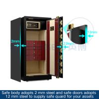 China Secure Jewelry Storage Jewelry Watch Winder Safe Hidden Safe Box Luxury Leather for sale