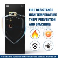 China Fire Proof Safes For Home Jewelry Box Safe Combination Key Lock Box Fireproof Jewelry Safe for sale