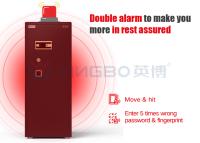 China Fire Proof Safes For Home Jewelry Box Safe Combination Key Lock Box Fireproof Jewelry Safe for sale