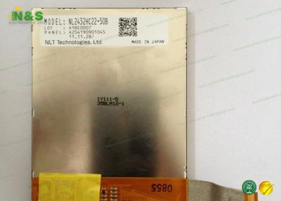 China Transflective 3.5 Inch NEC LCD Panel NL2432HC22-40A 6S1P WLED Without Driver for sale