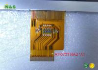 China Brightness 153.6×90 mm Active Area color lcd screen AT070TNA2 V.1 7.0 inch for sale