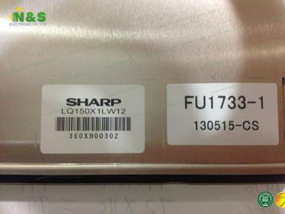 China ASV Normally Black Sharp LCD Panel Antiglare , Hard coating ( 3H ) 15.0 inch for sale