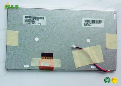 China 450 cd / m² A061FW01 V0  149×82.9 mm rohs lcd display 480 ( RGB ) ×234 for sale
