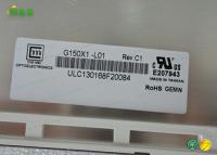China Antiglare 15'' Twin Light Lamp industrial lcd panel High Brightness G150X1-L01 for sale