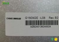 China 15 Inch laptop lcd screen TFT , G150XGE-L05 square lcd panel 250 nits Luminance for sale
