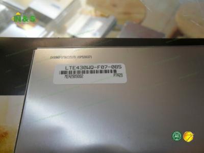 China 4.3 inch Normally White Samsung LCD Screen LTE430WQ-F07 with 105.5*67.2*4.15 mm for sale