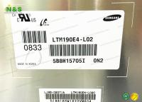 China 2.55Kg LTM190E4-L02 19.0 inch samsung flat screen tv 1280*1024 , 250 cd / m² for sale