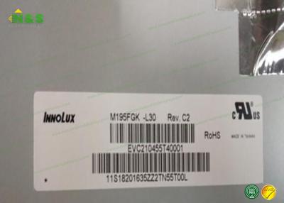 China 19.5 inch Innolux LCD Panel M195FGK-L30 a-Si tft lcd display 1600*900 for sale