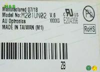 China 20.1 inch a-Si TFT-LCD , Panel M201UN02 V6 AUO LCD Panel for 300 cd/m² and 3.22Kgs for sale