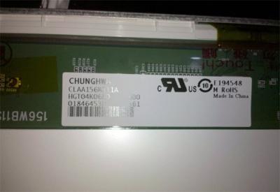 China 1366 ×768 CLAA156WB11A 15.6 lcd panel , laptop lcd screen Glare Surface for sale