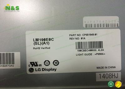 China LM190E0C-SLA1	Normally Black 19.0 inch laptop lcd screen for Industrial Application for sale