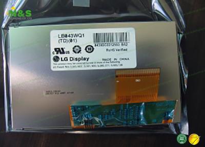 China LB043WQ1-TD05 	LG Display  	4.3 inch Normally White with  	95.04×53.856 mm for sale