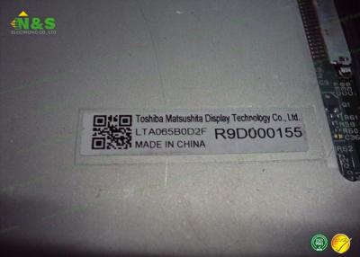 China 6.5 inch LTA065B0D2F TOSHIBA Normally White for  Industrial Application panel for sale