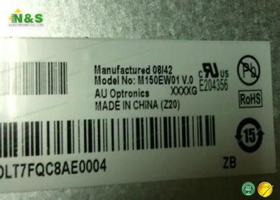 China M150EW01 V0       AUO LCD Panel     AUO  	15.0 inch    LCM       1280×720      200      400:1      16.7M    CCFL    LVDS for sale