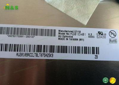 China M201EW01 V2     	20.1 inch   AUO LCD Panel      Normally Black with  	433.44×270.9 mm for sale