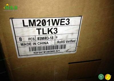 China Normally White LM201WE3-TLK3 LG  LCD Pane 20.1 inch with  	433.44×270.9 mm Active Area for sale