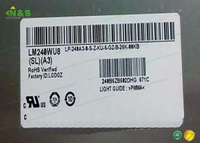 China 24.0 Inch LM240WU8-SLA3 LG LCD Panel , WLED LVDS anti glare lcd screen for sale