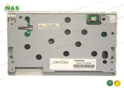 China Normally White LTM07C383 TOSHIBA  	7.8 inch  480×234 500 250:1 262K CCFL TTL for sale