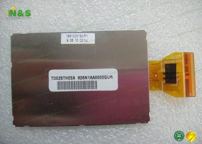 China TOPPOLY lcd screen TD025THEEA LCD Screen for BENQ C1020/C740S|C840 for sale