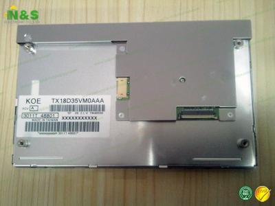 China Normally Black 7.0 inch Hitachi LCD Panel 800×480 resolution Active Area 152.4×91.44 mm TX18D35VM0AAA for sale