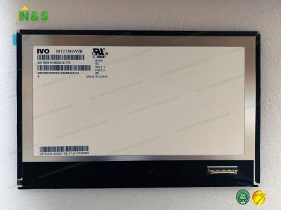 China Normally White M101NWWB R3 10.1 inch  TFT LCD Module 1280×800 resolution Active Area 216.96×135.6 mm for sale