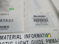 China AUO SHARP LCD Display Panels LQ150X1KW10A 15 Inch Size LCM Transmissive Display Mode for sale