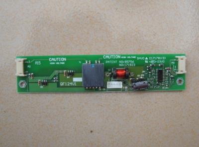 China Long Lifespan CCFL Power Inverter 12v 69kHz Auo Display Panel TDK QF124V1 for sale